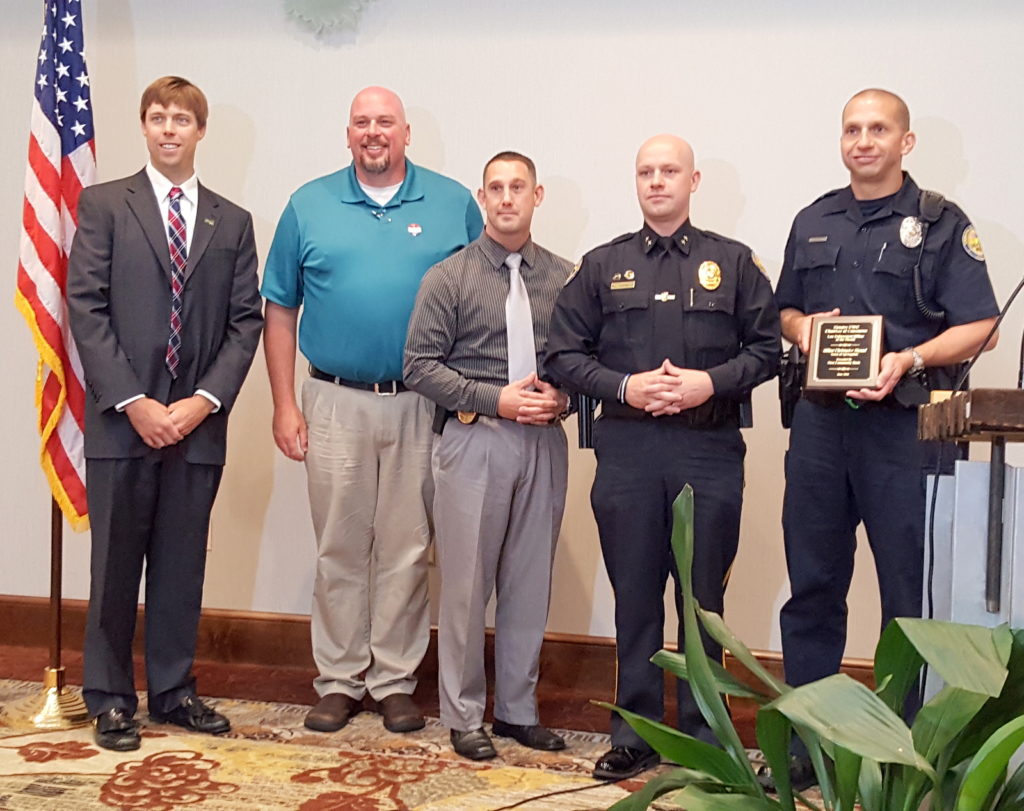 Chris Manuel named Law Enforcement Officer of the Month at Chamber ...