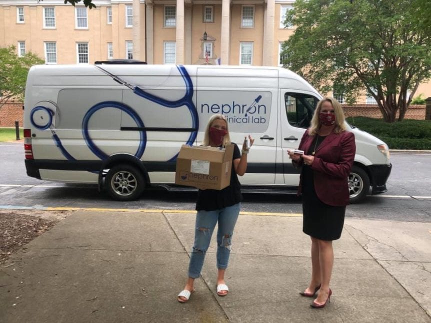 Nephron donating more than 100,000 bottles of hand sanitizer to USC ...