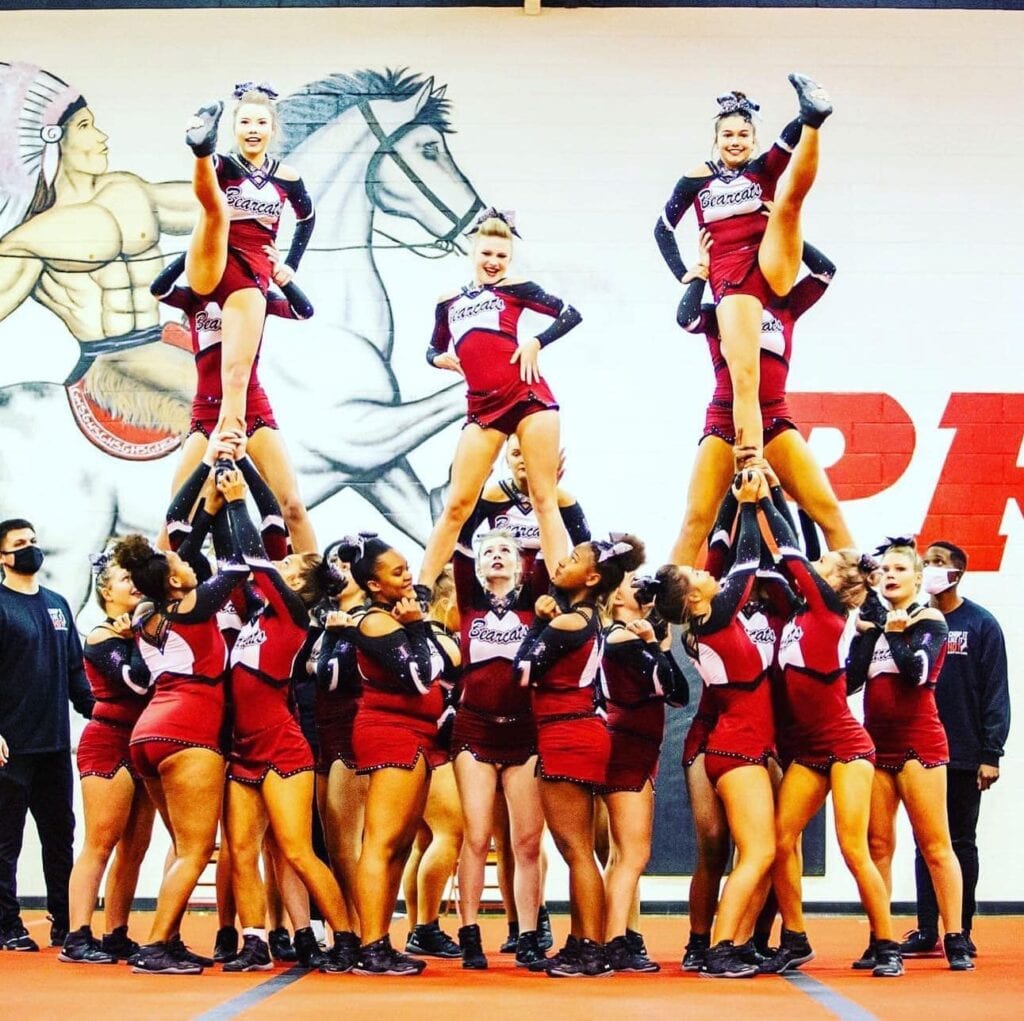 Brookland-Cayce Varsity Cheer Team wins the Falcon Invitational ...