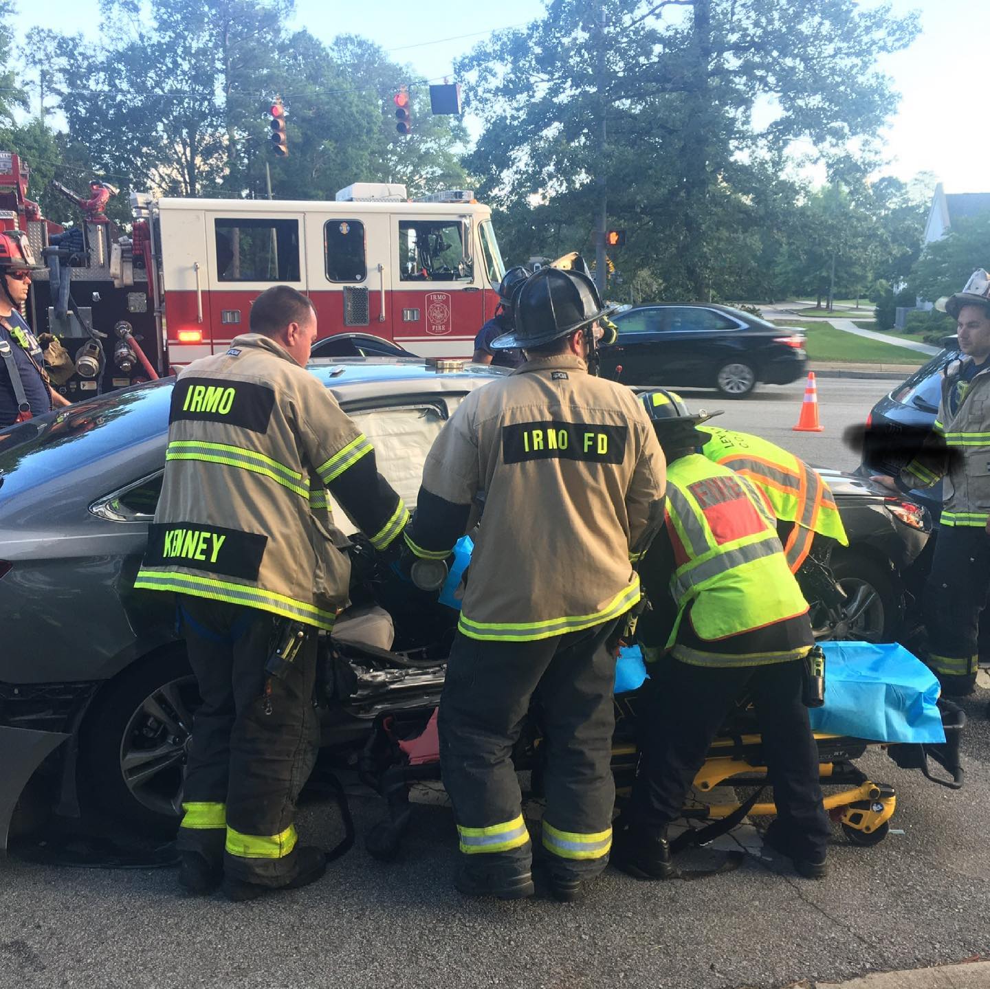 West Columbia Fire responds to car entrapment with Irmo Fire ...