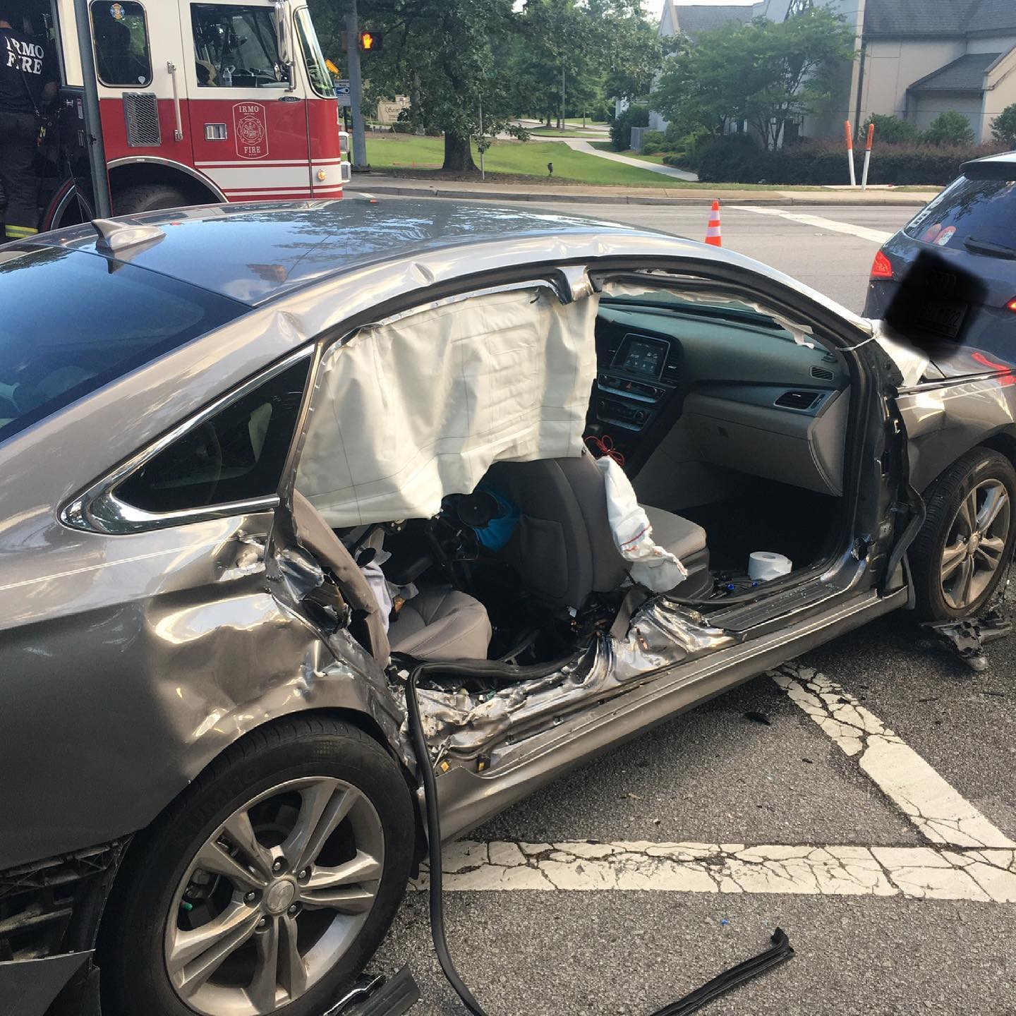 West Columbia Fire responds to car entrapment with Irmo Fire ...