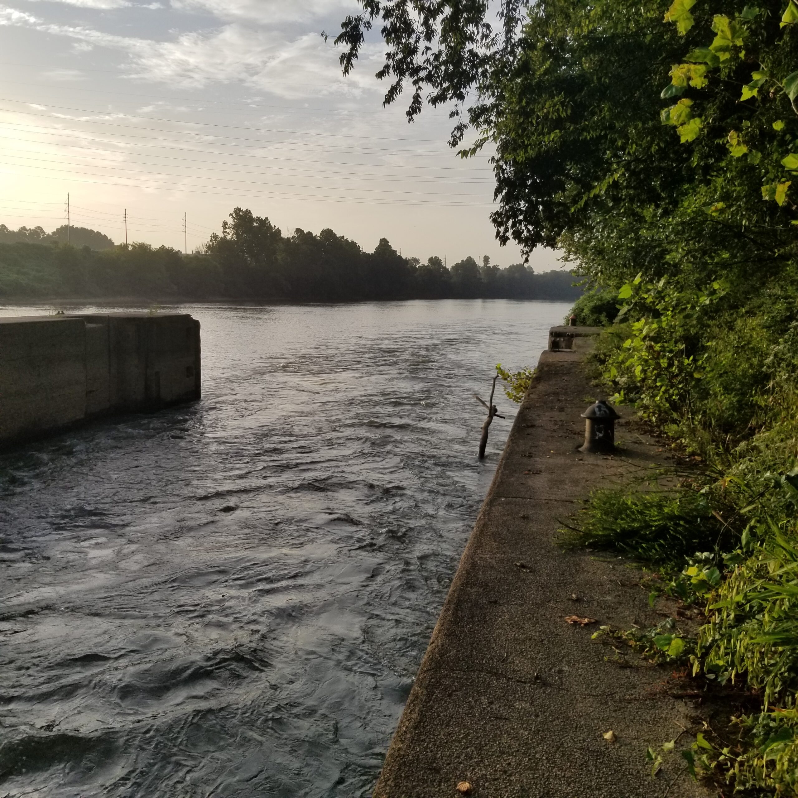 Photos - Cayce Riverwalk around daybreak on the Congaree River ...