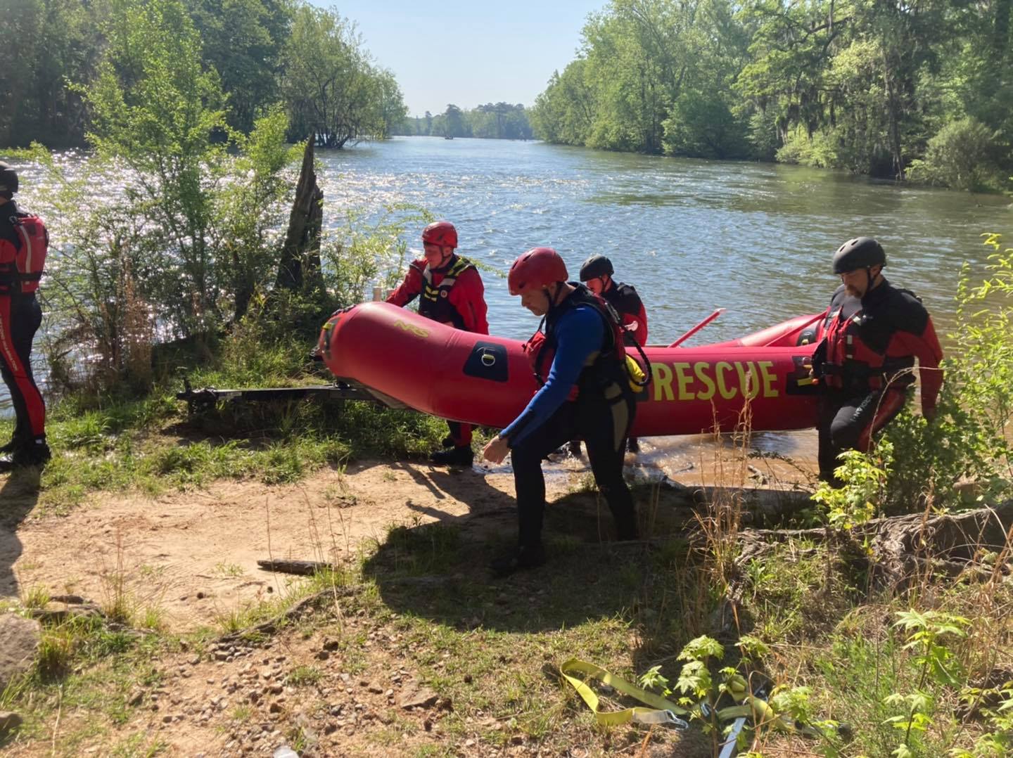 West Columbia Fire Department Swift Water Rescue Team promotes safer ...