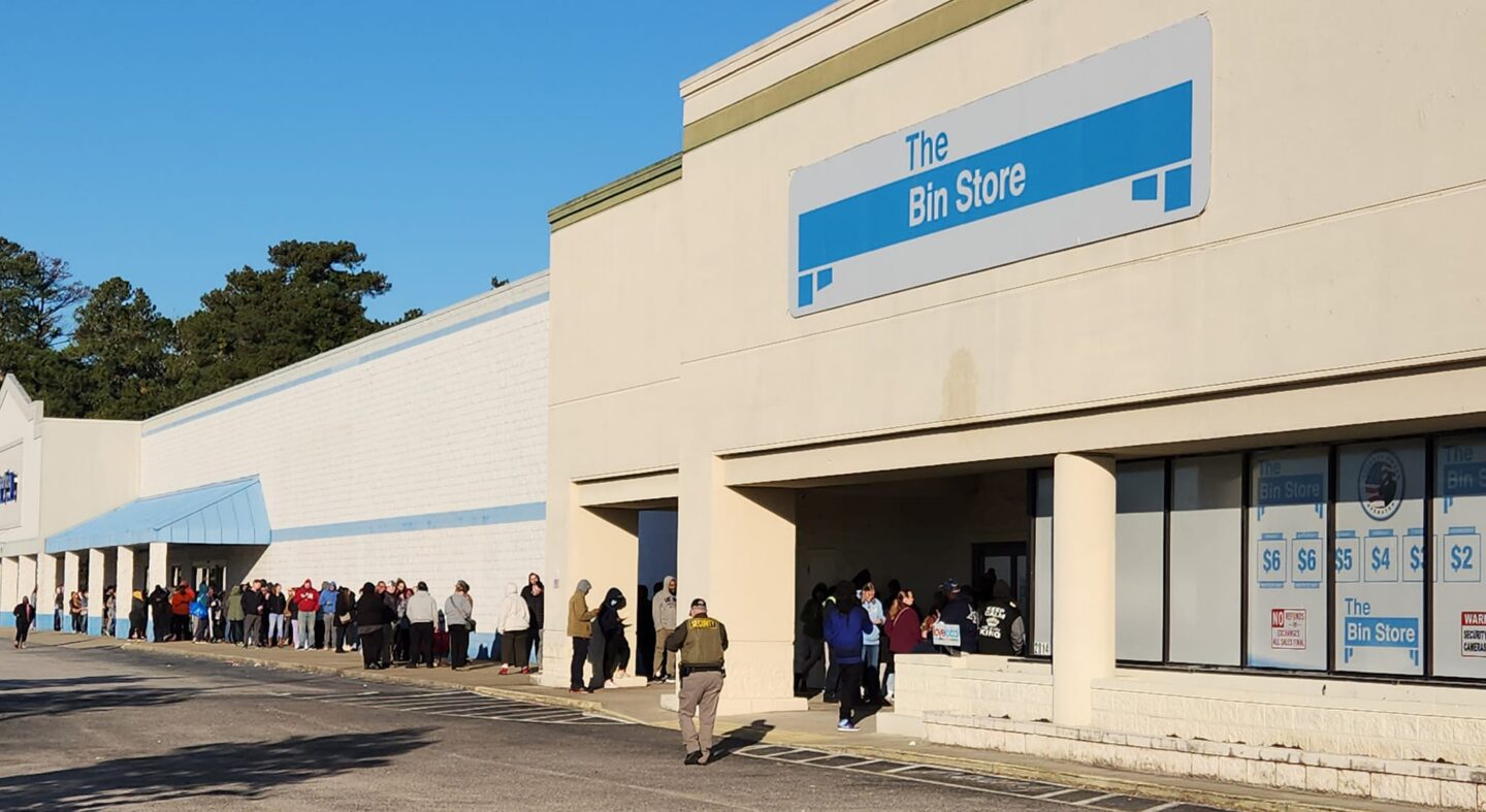 Large crowd shows up for The Bin Store opening in West Columbia ...