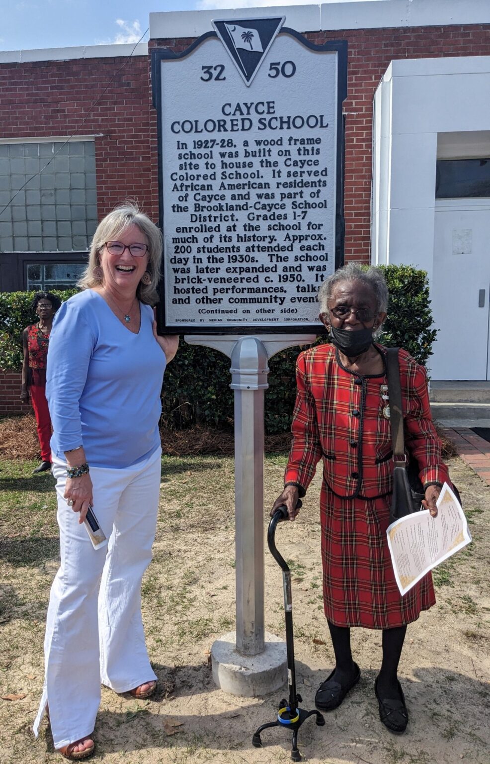 New historic marker unveiled for the Cayce Colored School/Cayce ...