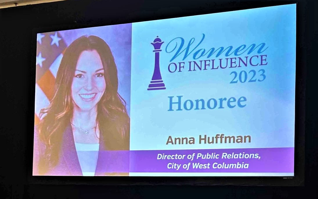 City of West Columbia's Anna Huffman recognized as Woman of Influence ...