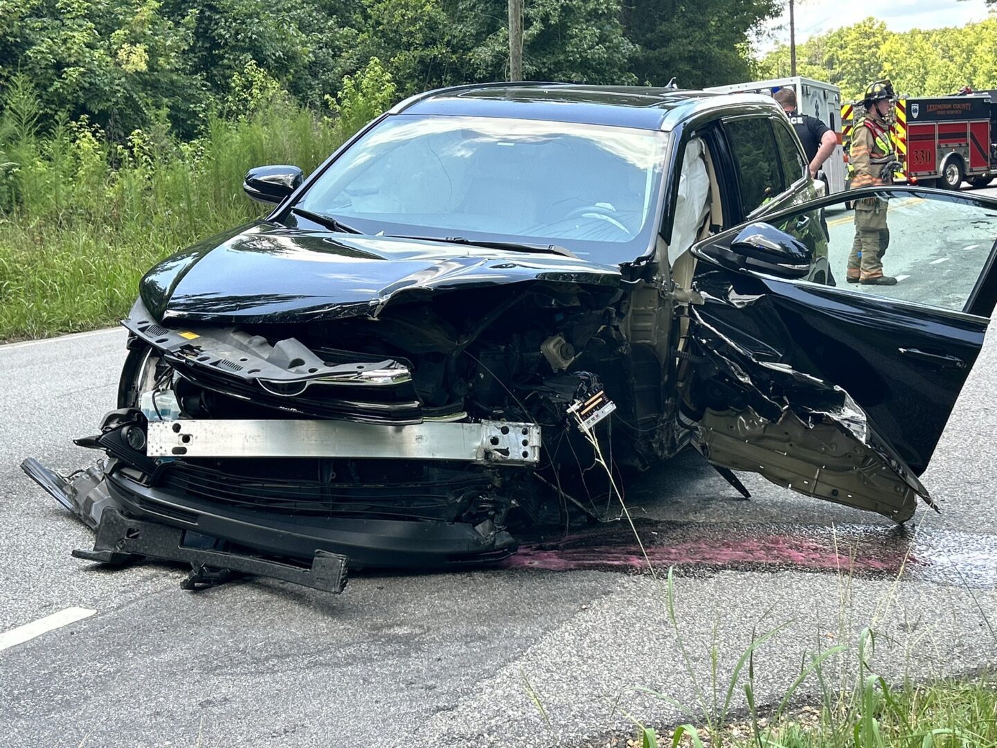 Distracted driver on the phone results in crash with injuries on Corley ...