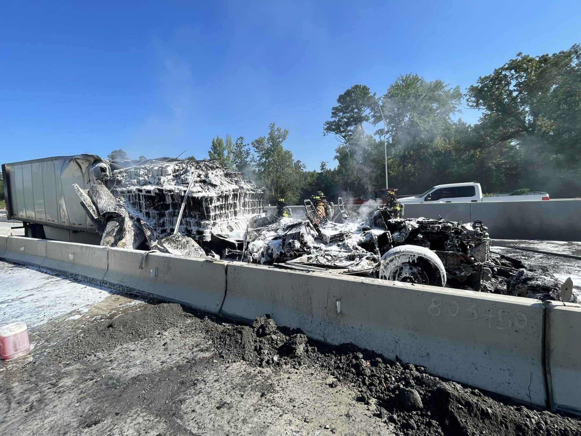 I-26 lanes closed after truck catches on fire - WestMetroNews