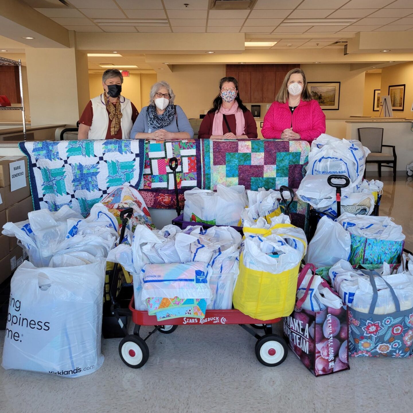 Sewority Sisters make quilts for Lexington Medical Center cancer ...