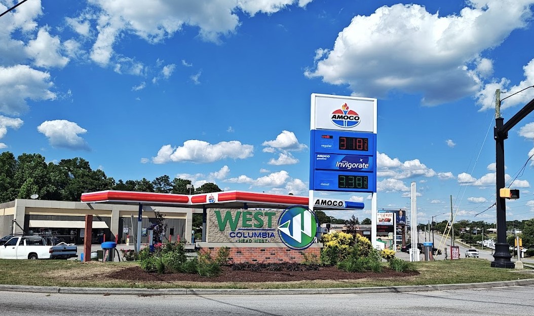 Check out the new West Columbia "Welcome" sign at the intersection of ...