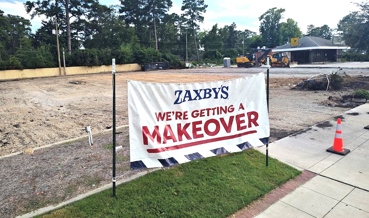 Zaxby's in Cayce has been torn down, but it's coming back - WestMetroNews