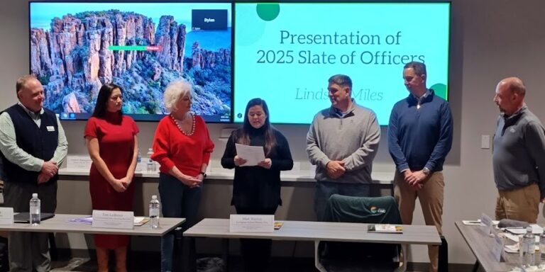 Lindsey Miles sworn in to Chair the Cayce-West Columbia Chamber Board ...