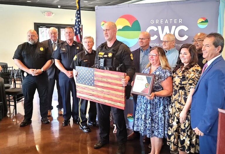 Former Cayce Police Officer Alan Ware receives award given in memory of ...