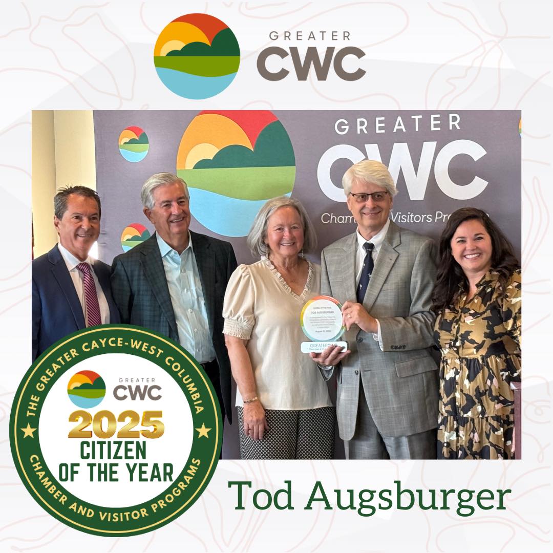 Tod Augsburger, President and CEO of Lexington Medical Center, receives ...