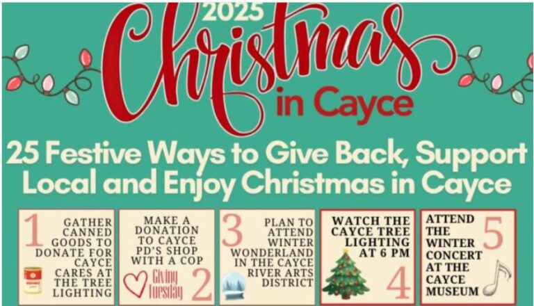 City of Cayce encourages support of local businesses and "Christmas in ...