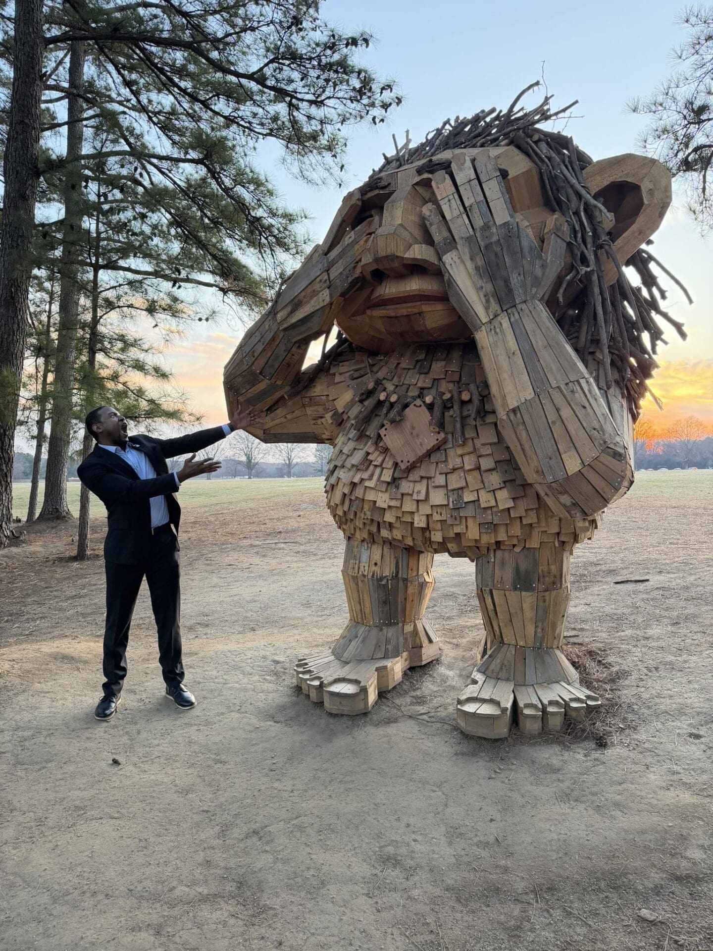 Cayce City Councilman Byron Thomas says how the Thomas Dambo Art ...